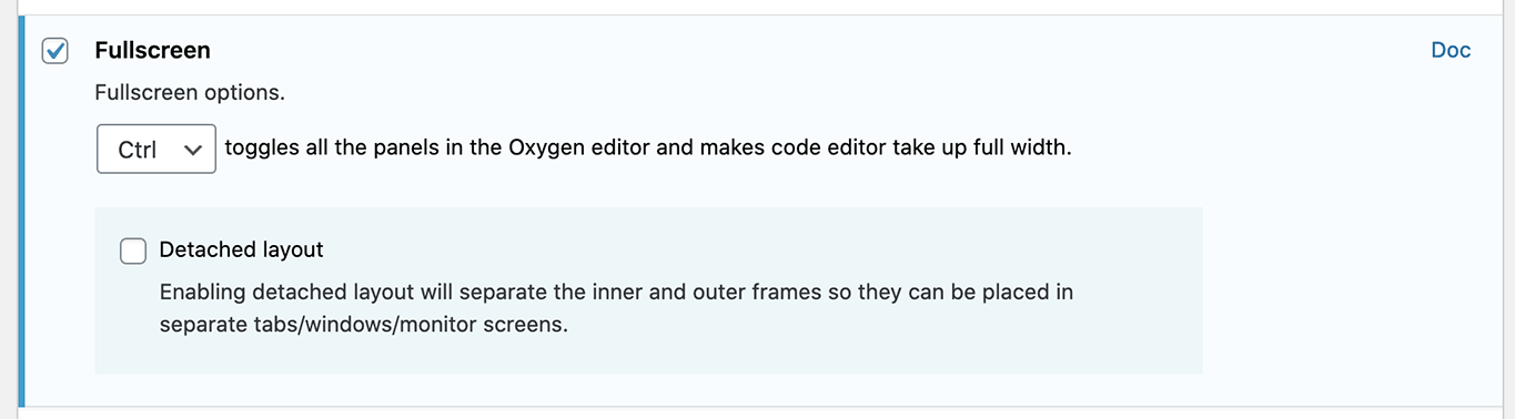 Fullscreen – Oxy Plugins
